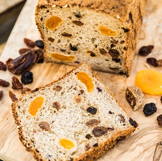 Gluten Free Fruit Loaf 720g sliced loaf from FREEZER – Nurtured Earth ...