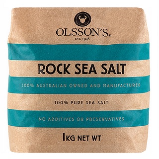 Salt, Sea Rocks AUST 1kg – Nurtured Earth Organics